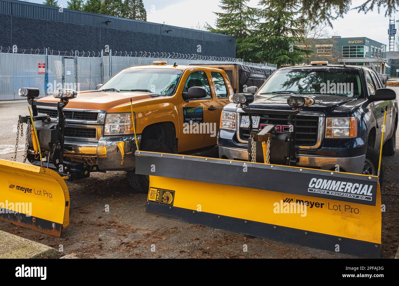 Plow trucks hi-res stock photography and images - Alamy