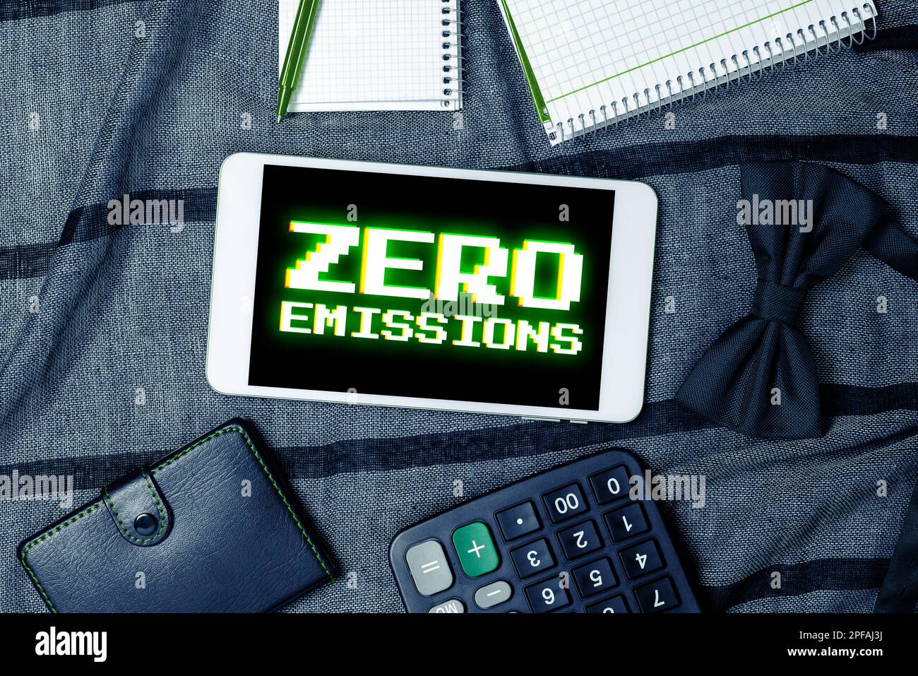 Inspiration showing sign Zero Emissions. Conceptual photo emits no ...