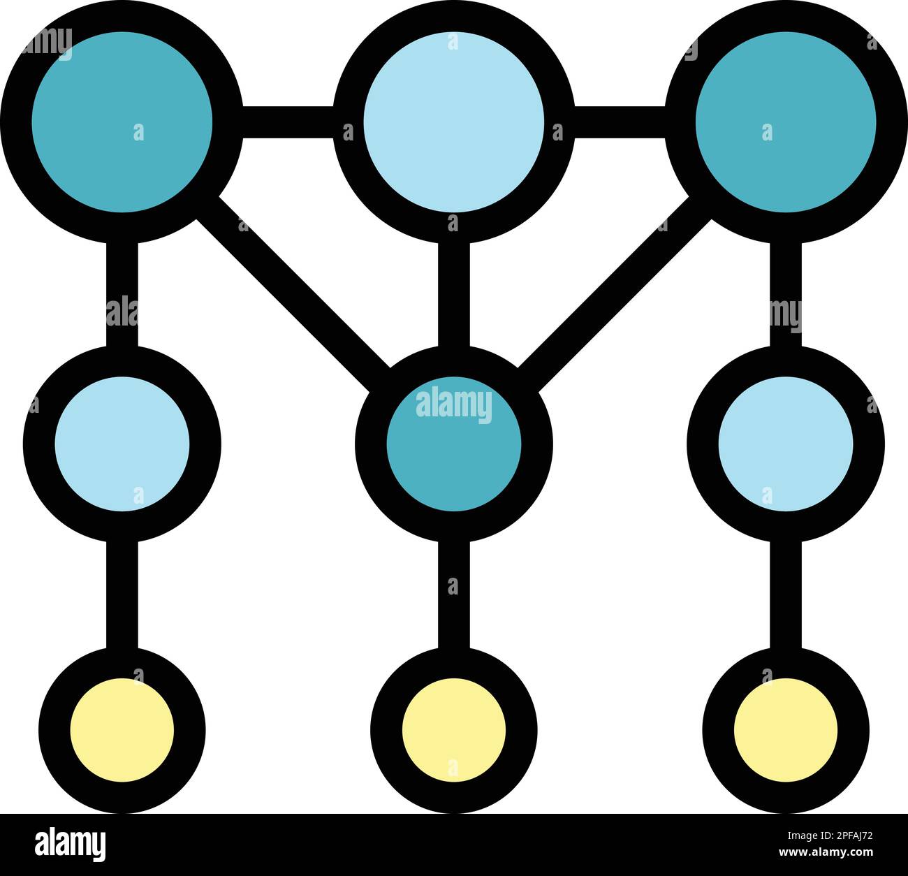 Connection Icon Outline Connection Vector Icon For Web Design Isolated On White Background