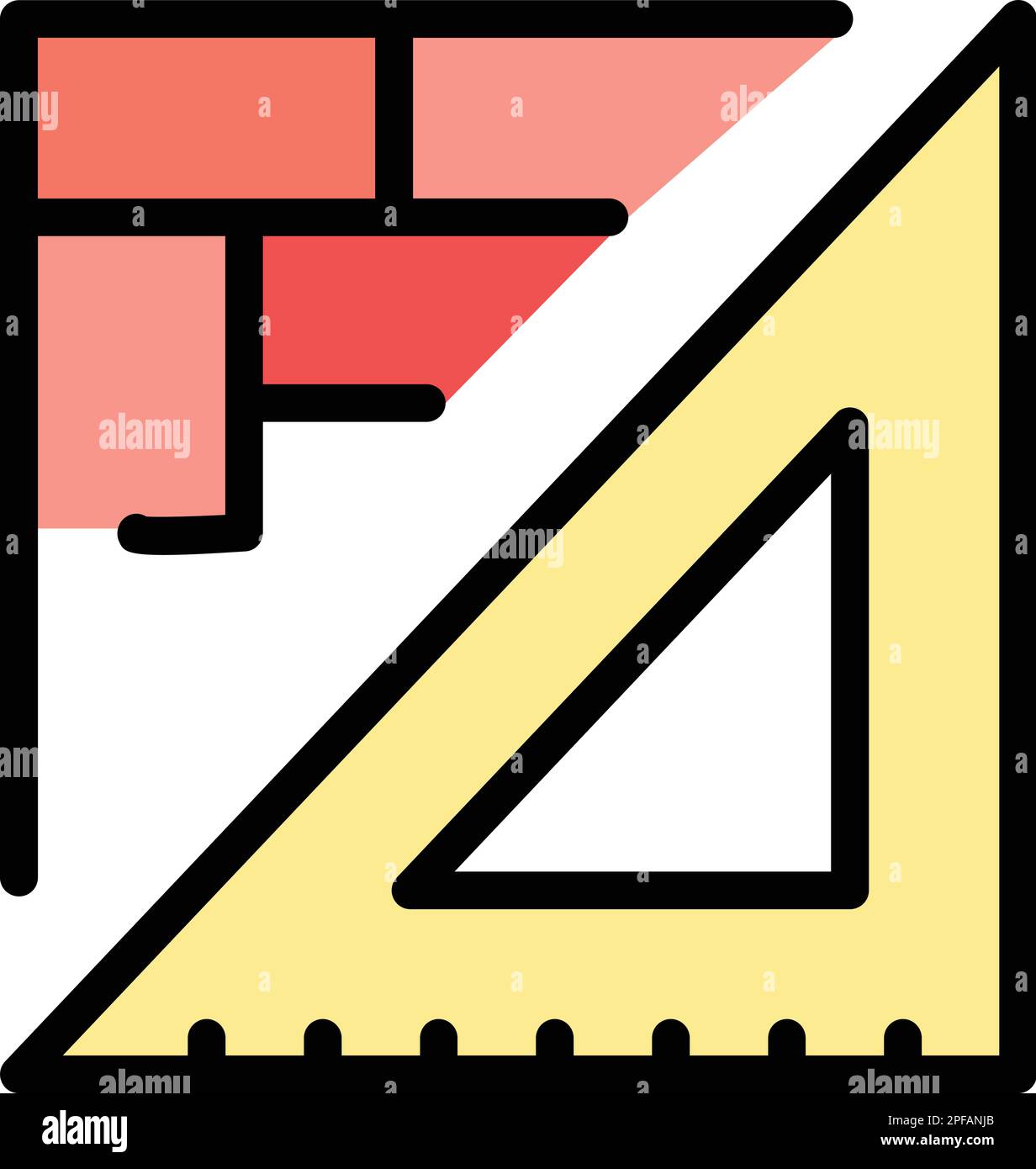 Architect data icon. Outline architect data vector icon for web design ...