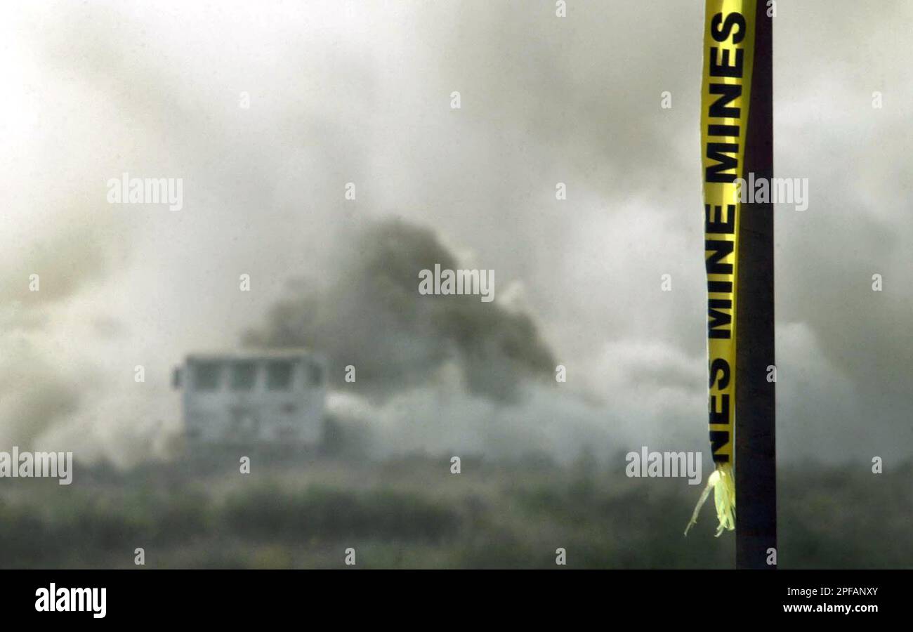 The U.S. Army's Hydrema 910 MCV (Mine Clearing Vehicle) raises clouds ...