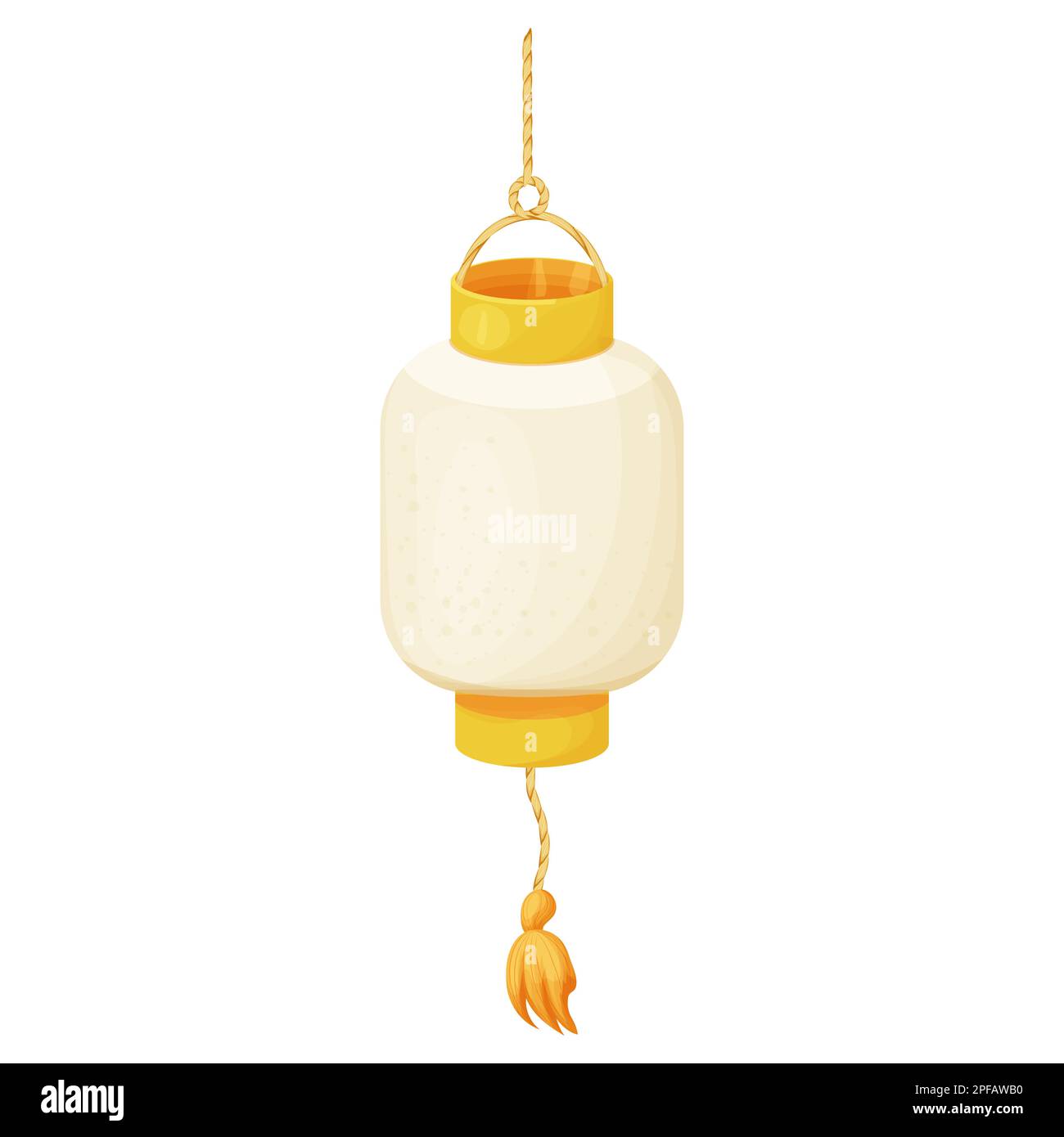 Traditional lantern, hanging lamp, Japanese street light decorated with ...