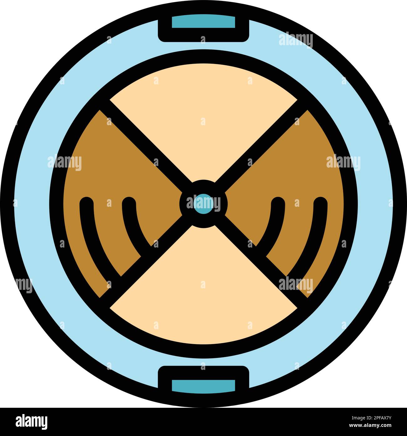 Vegetable slicer food icon. Outline vegetable slicer food vector icon for web design isolated on ...