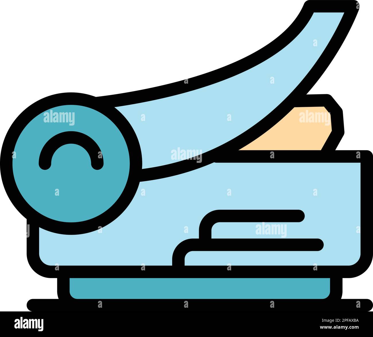 Food slicer icon. Outline food slicer vector icon for web design ...