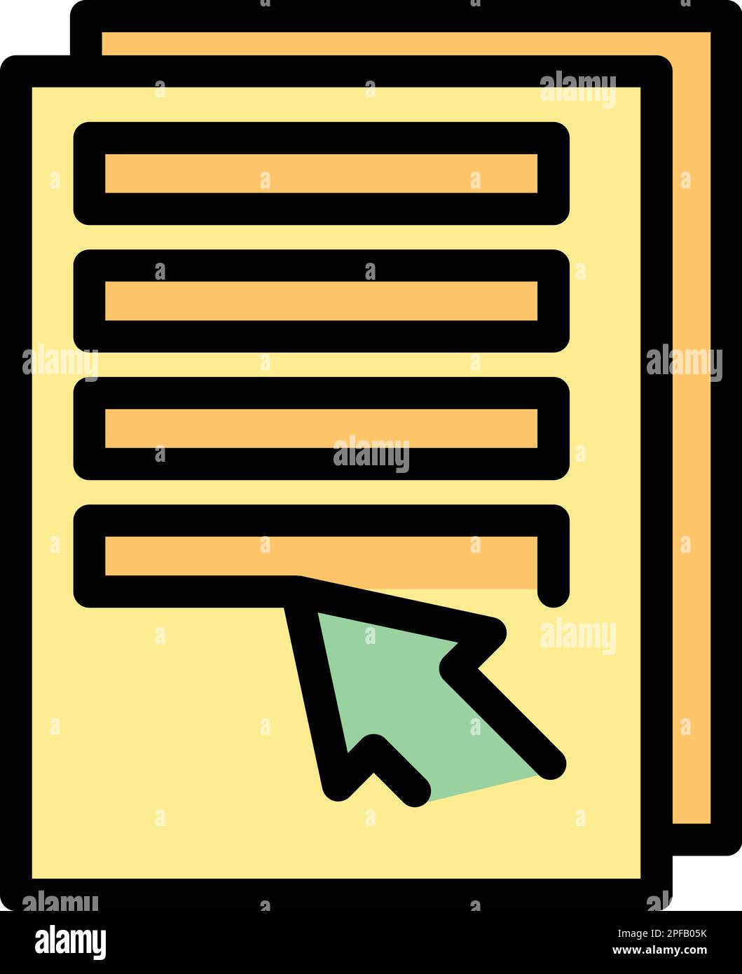 Technical information icon. Outline technical information vector icon ...