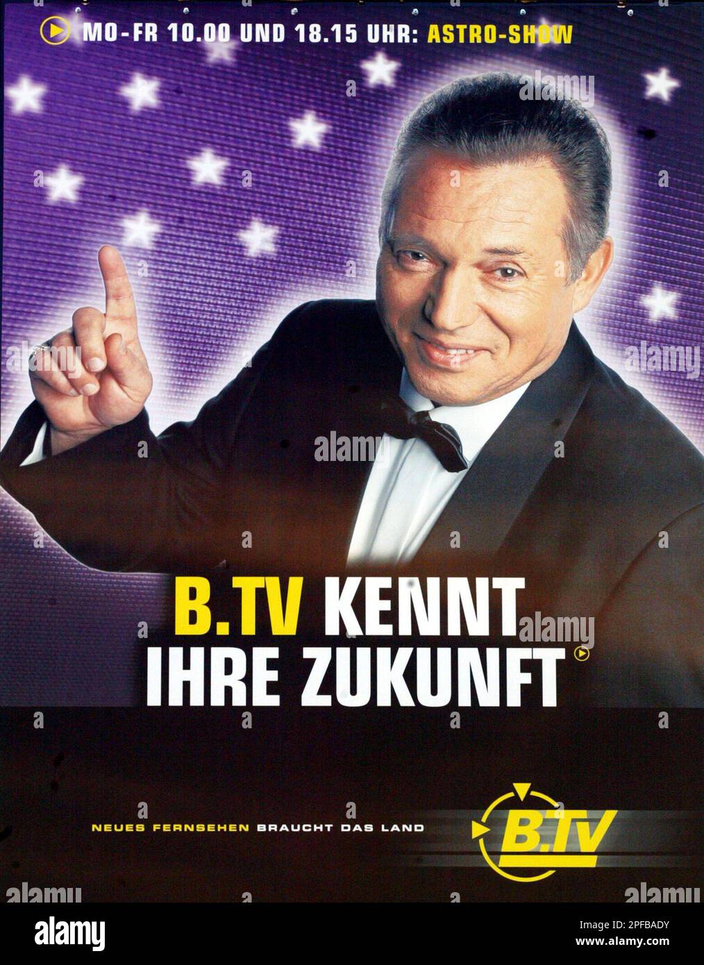 Martin Schmid, Moderator einer Astro-Show bei dem privaten ...