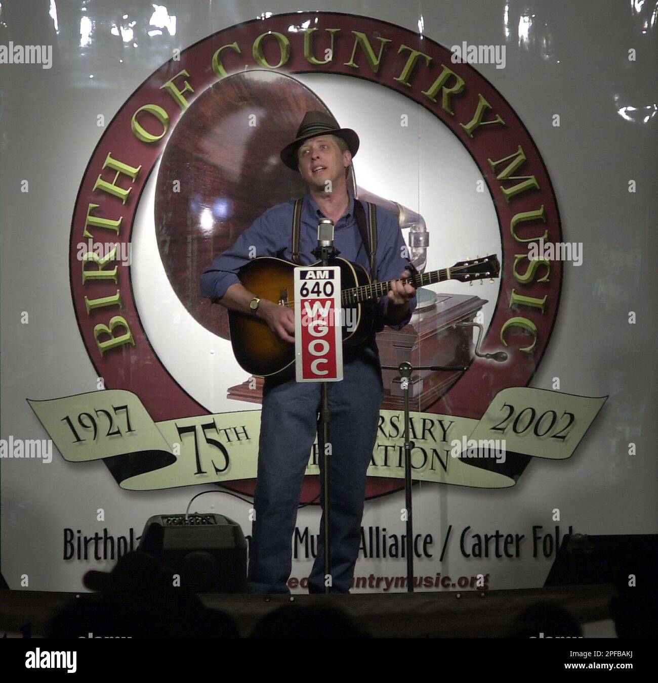 Musician Brett Howland performs at the Bristol Mall Thursday morning ...