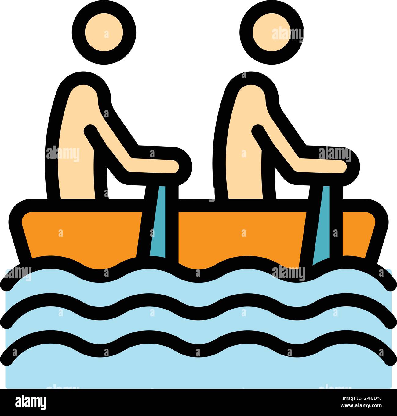 Water sport icon. Outline Water sport vector icon for web design ...