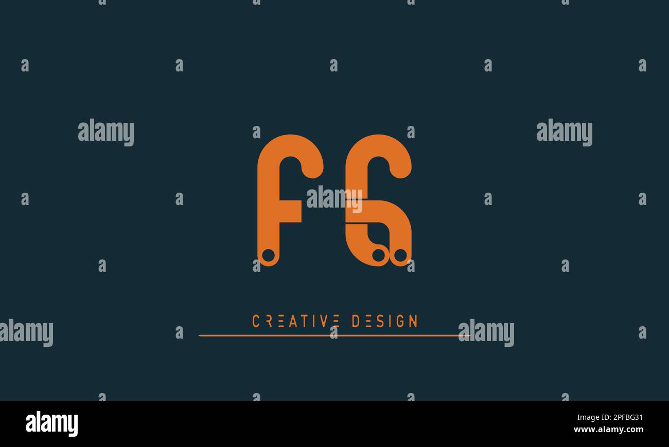 Fc initials logo hi-res stock photography and images - Alamy