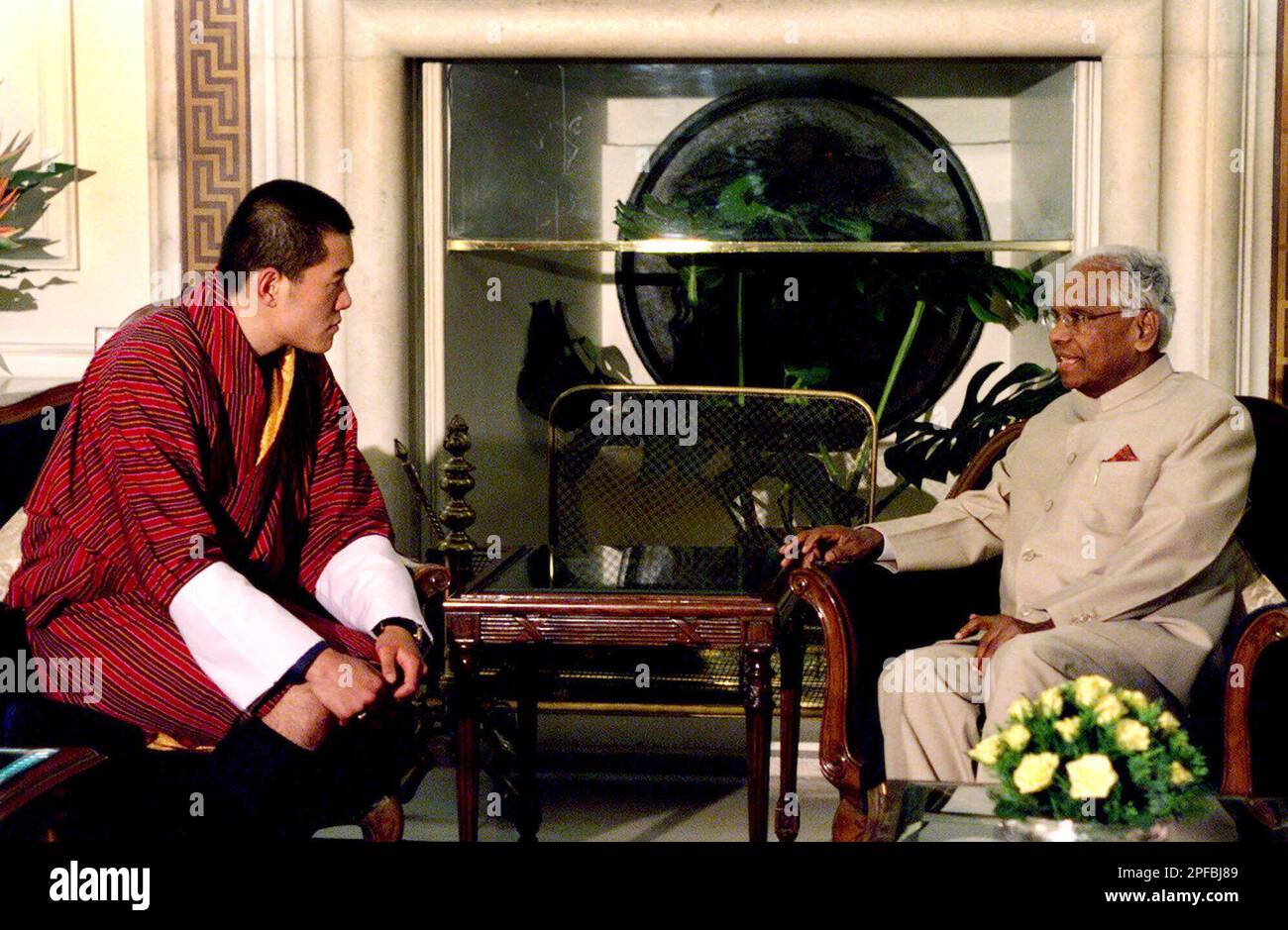 Dasho Jigme Khesar Namgyel Wangchuck, 21, left, the crown prince of ...