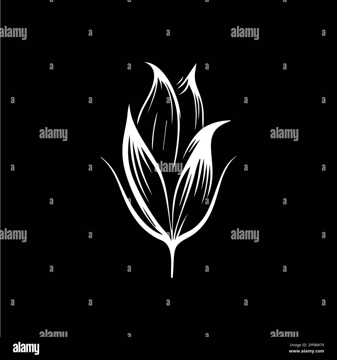Lily logo Black and White Stock Photos & Images - Alamy
