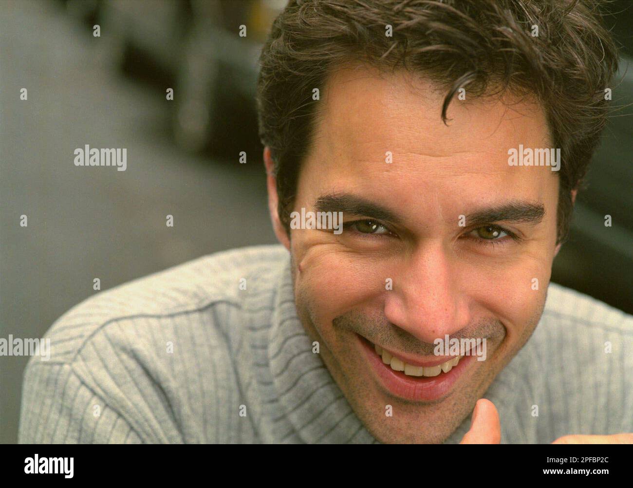 Actor Eric McCormack poses before an interview in New York, May 17 ...