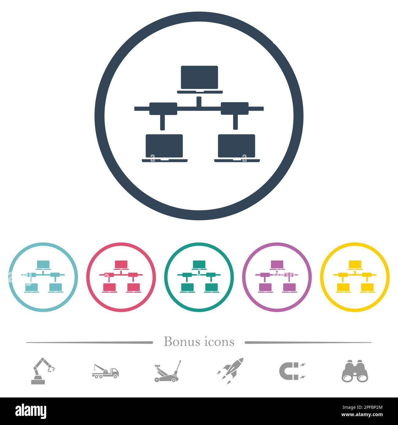 Computernetwork Stock Vector Images - Alamy