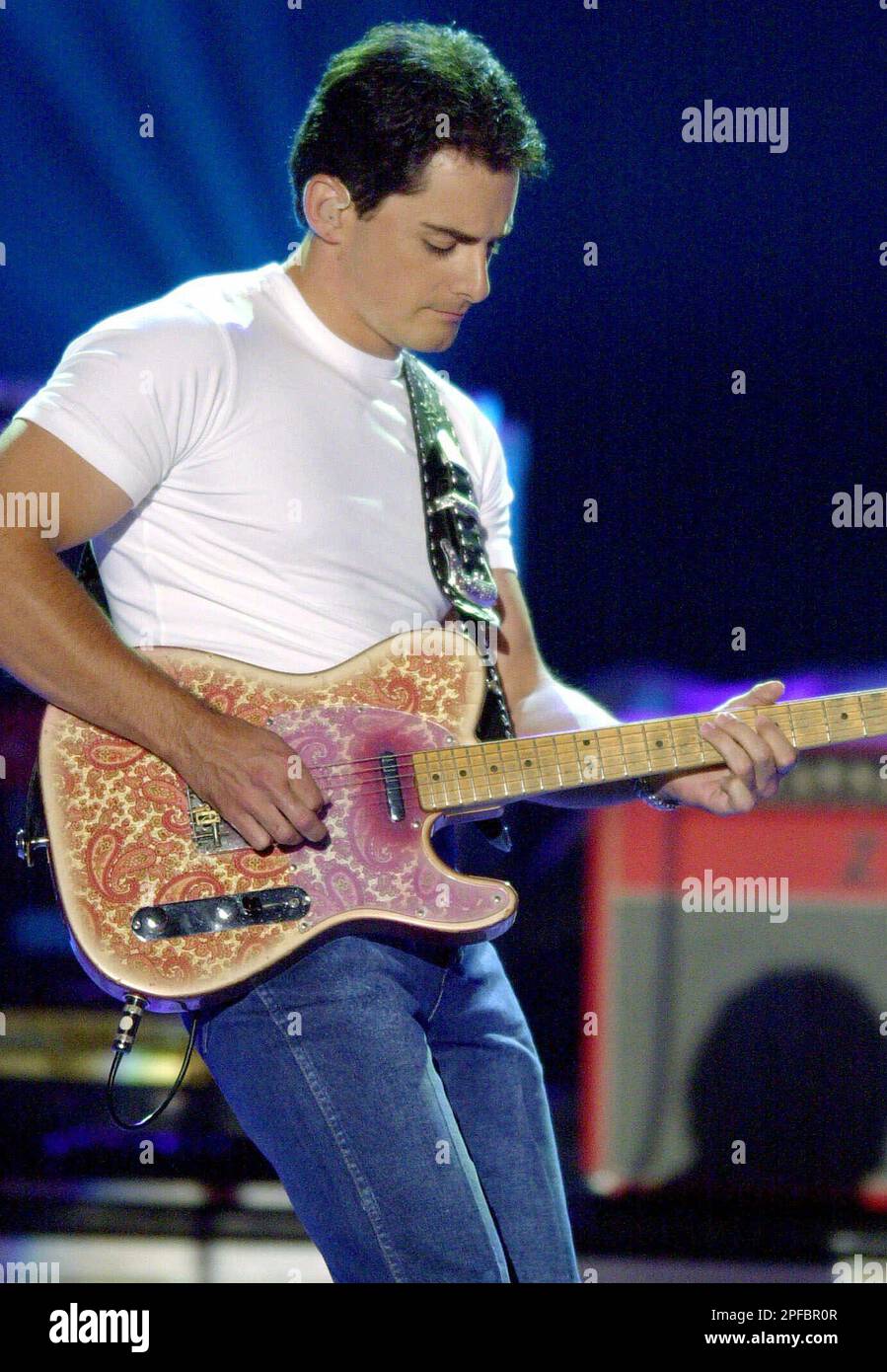 Country singer Brad Paisley performs at the 36th annual Academy of ...