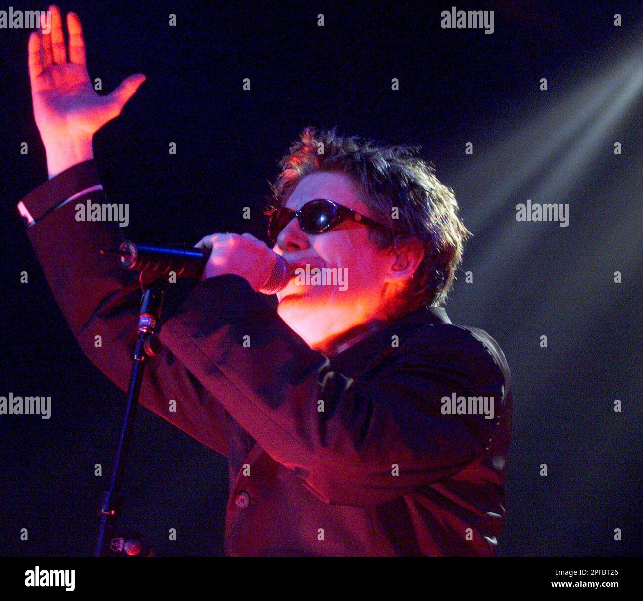 ADVANCE FOR WEEKEND EDITIONS MAY 3-6--Richard Butler, lead vocalist for ...