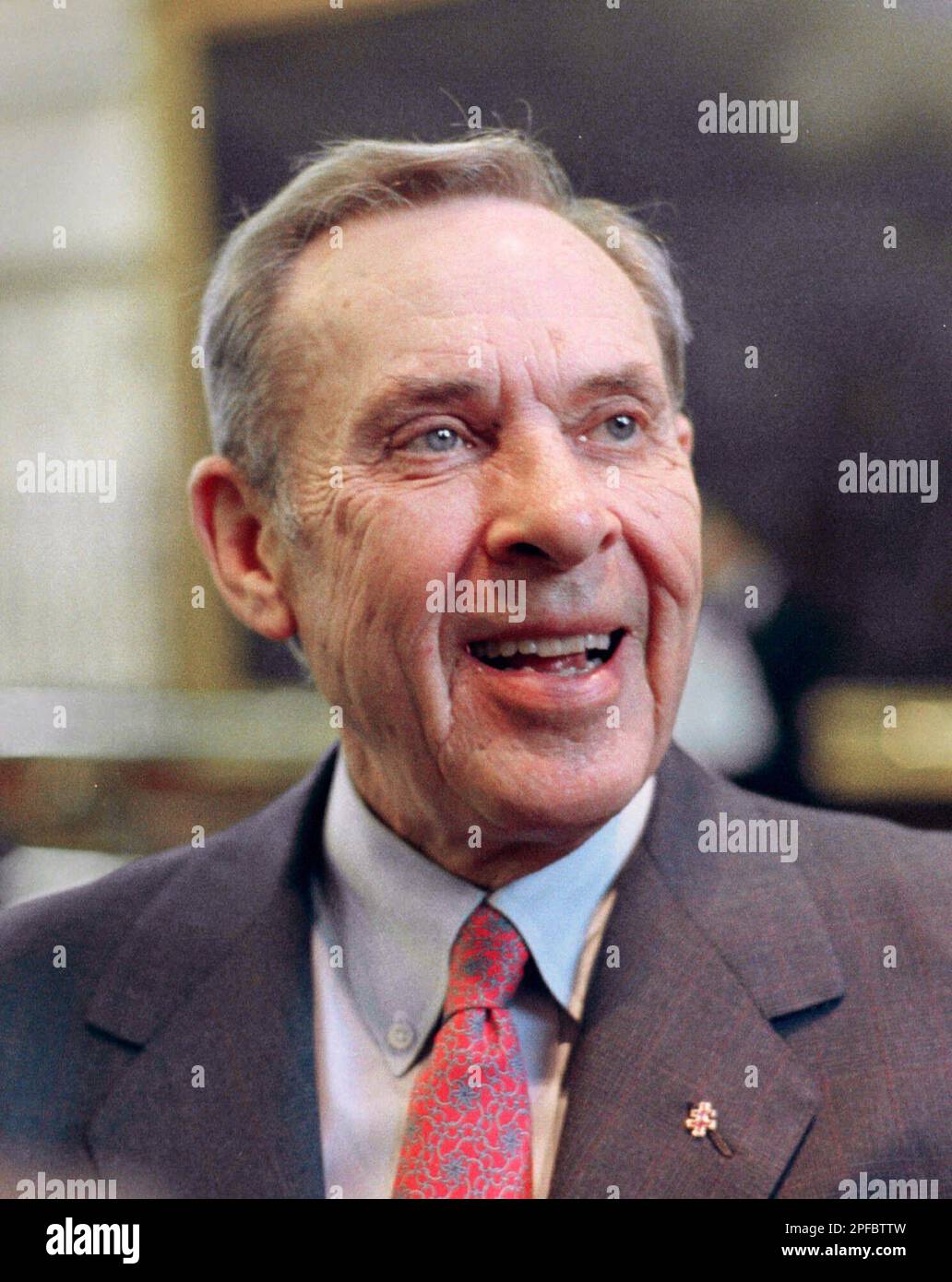 The late Bob Bullock, former Texas Lieutenant Governor, is shown in ...