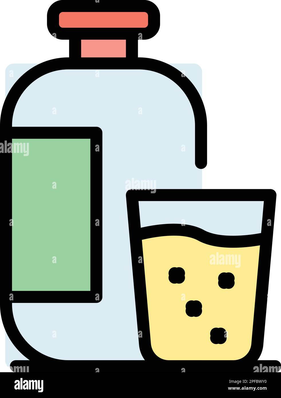 Vitamin dose icon. Outline vitamin dose vector icon for web design ...