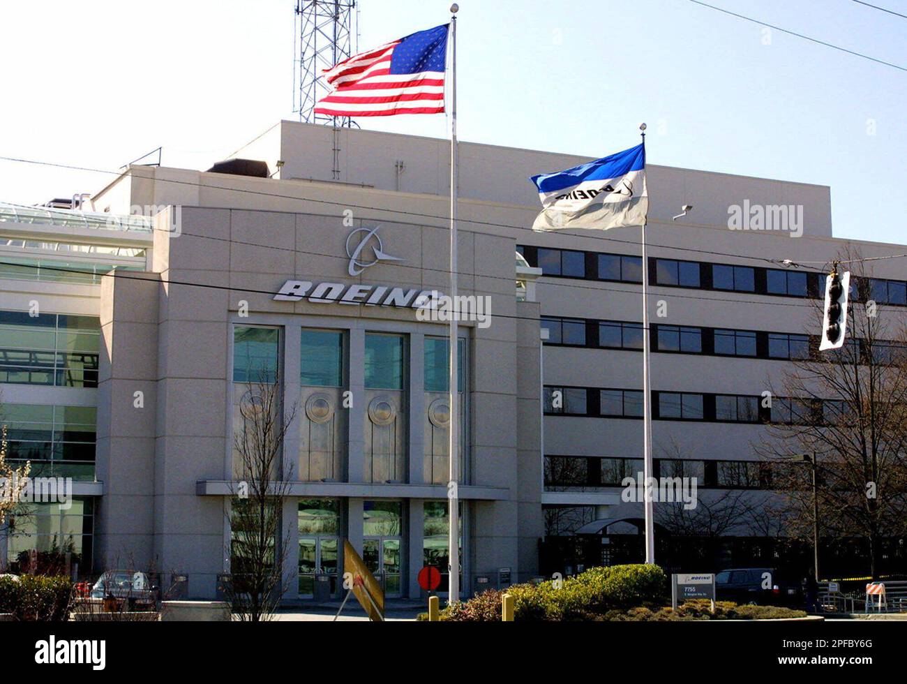 Boeing Co.'s corporate headquarters building in Seattle is shown ...