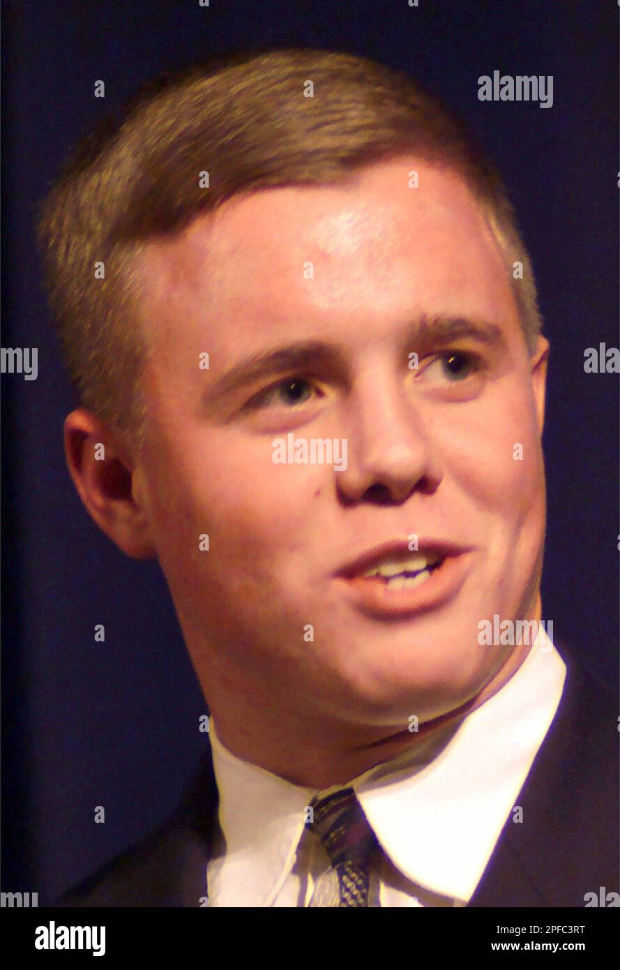 FILE--Democrat Derrick Seaver, 18, of Minster, Ohio, the youngest ...