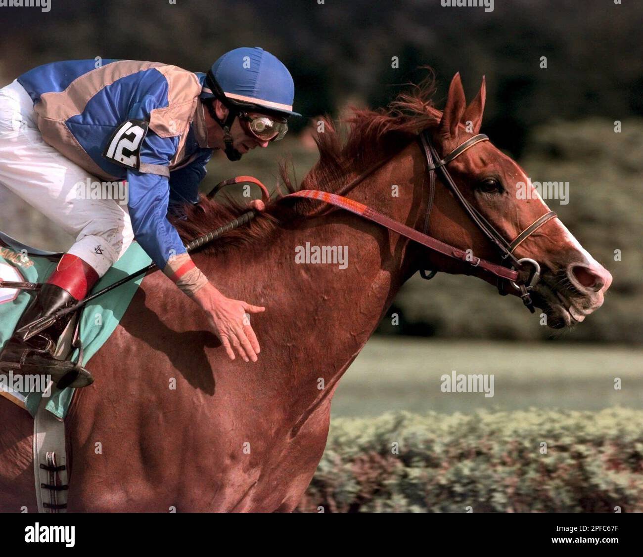 John's Call with jockey Jean-Luc Samyn up, captures the $500,000 Sword ...