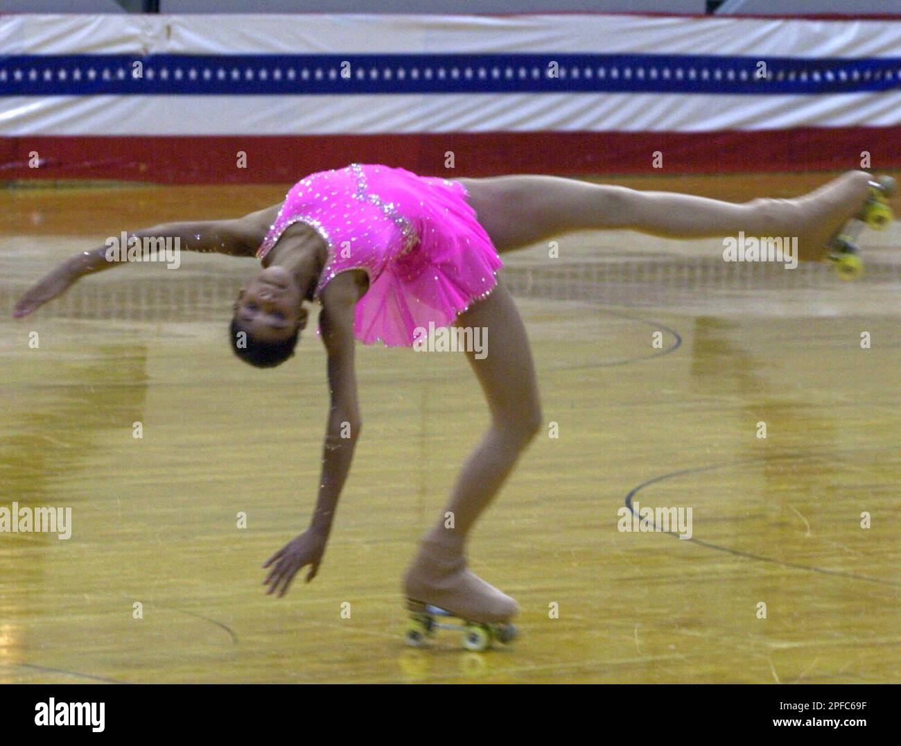 Fifteen-year-old Heather Mulkey of San Antonio, Texas, who won the gold ...