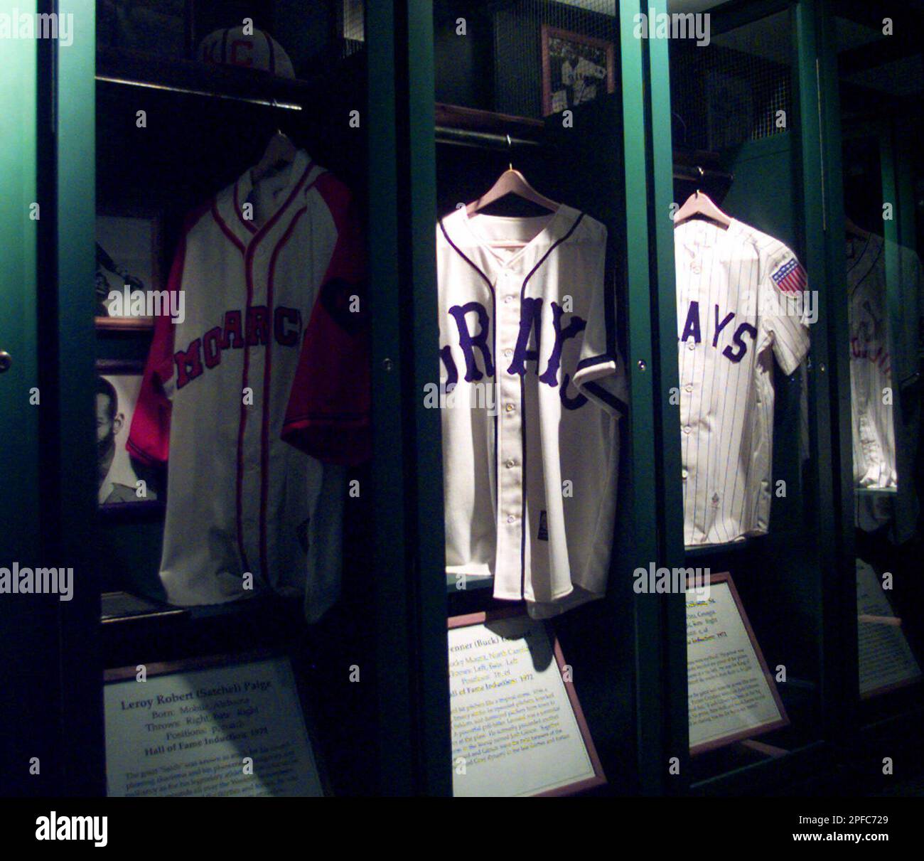 The Negro Leagues Baseball Museum features authentic jerseys worn by ...