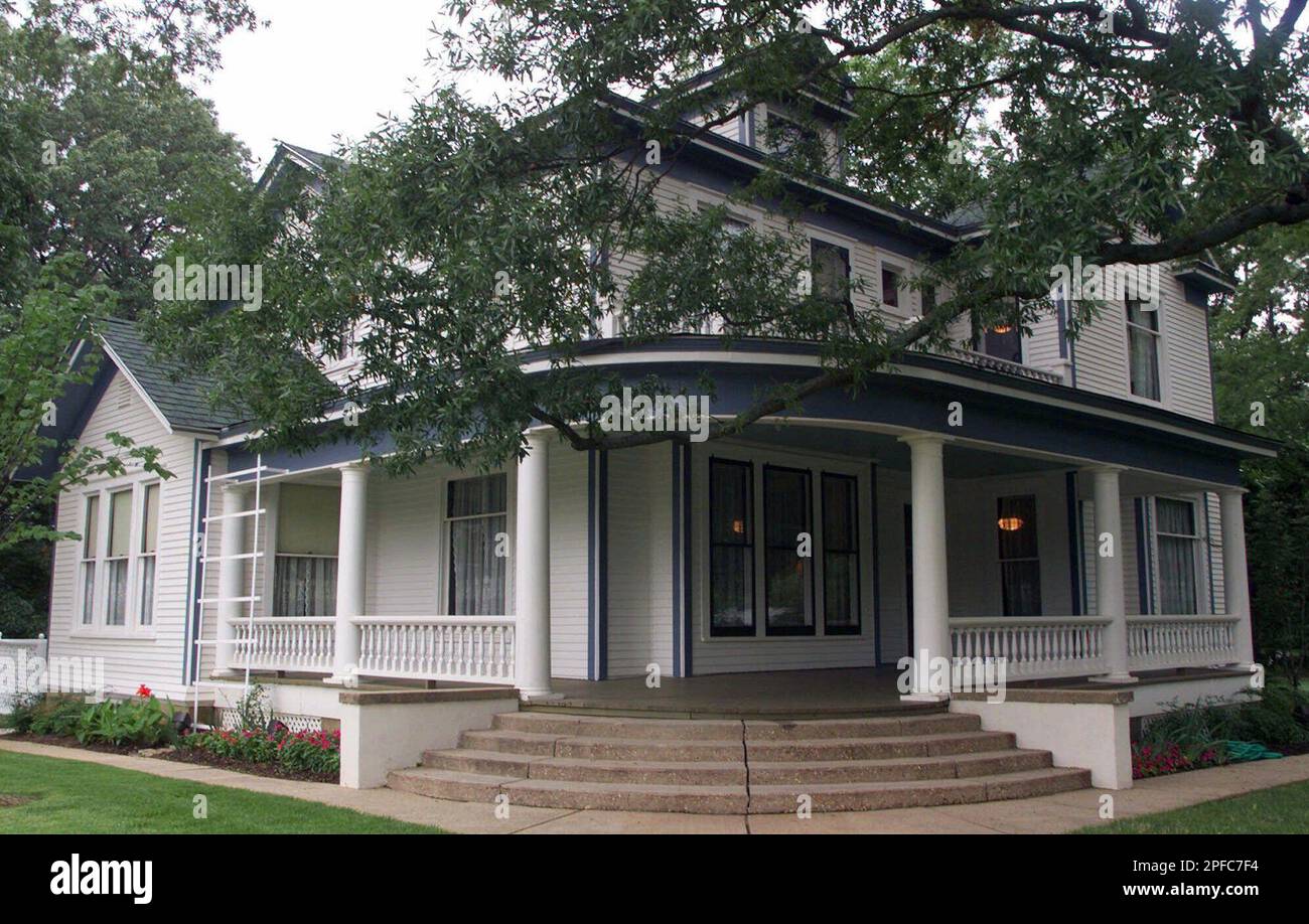 The Pfeiffer House in Piggott, Ark., visited often by author Ernest ...