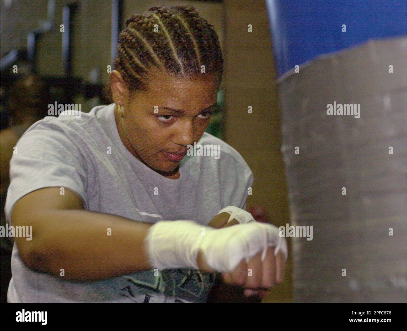 Freeda Foreman, daughter of former heavyweight champion George Foreman ...