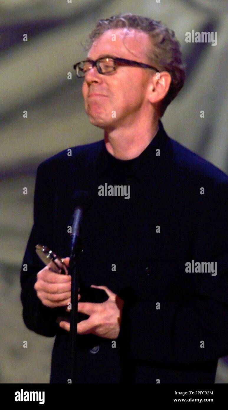 Designer Bob Crowley accepts the Tony award for Best Scenic Design at ...