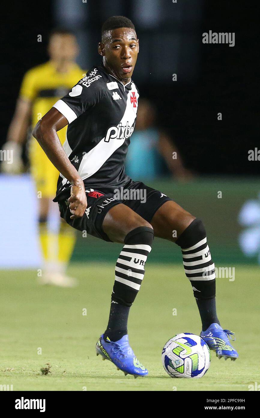 Rio de Janeiro, Brazil, 16th Mar, 2023. Leo Pele of Vasco da Gama ...