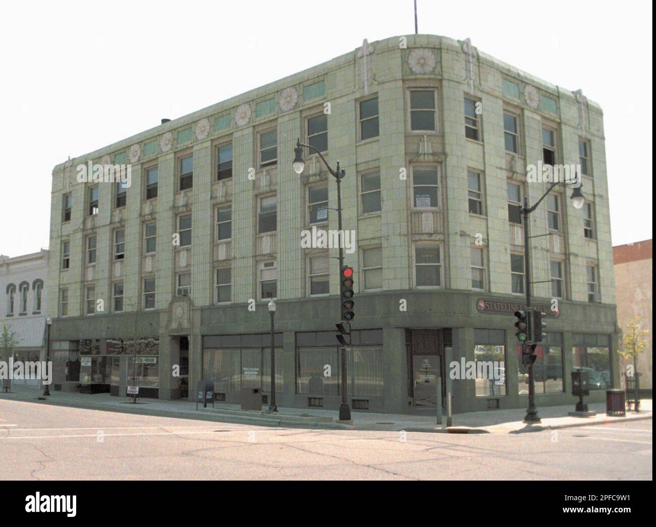 The historical Strong Building shown here Friday, May 19, 2000, in ...