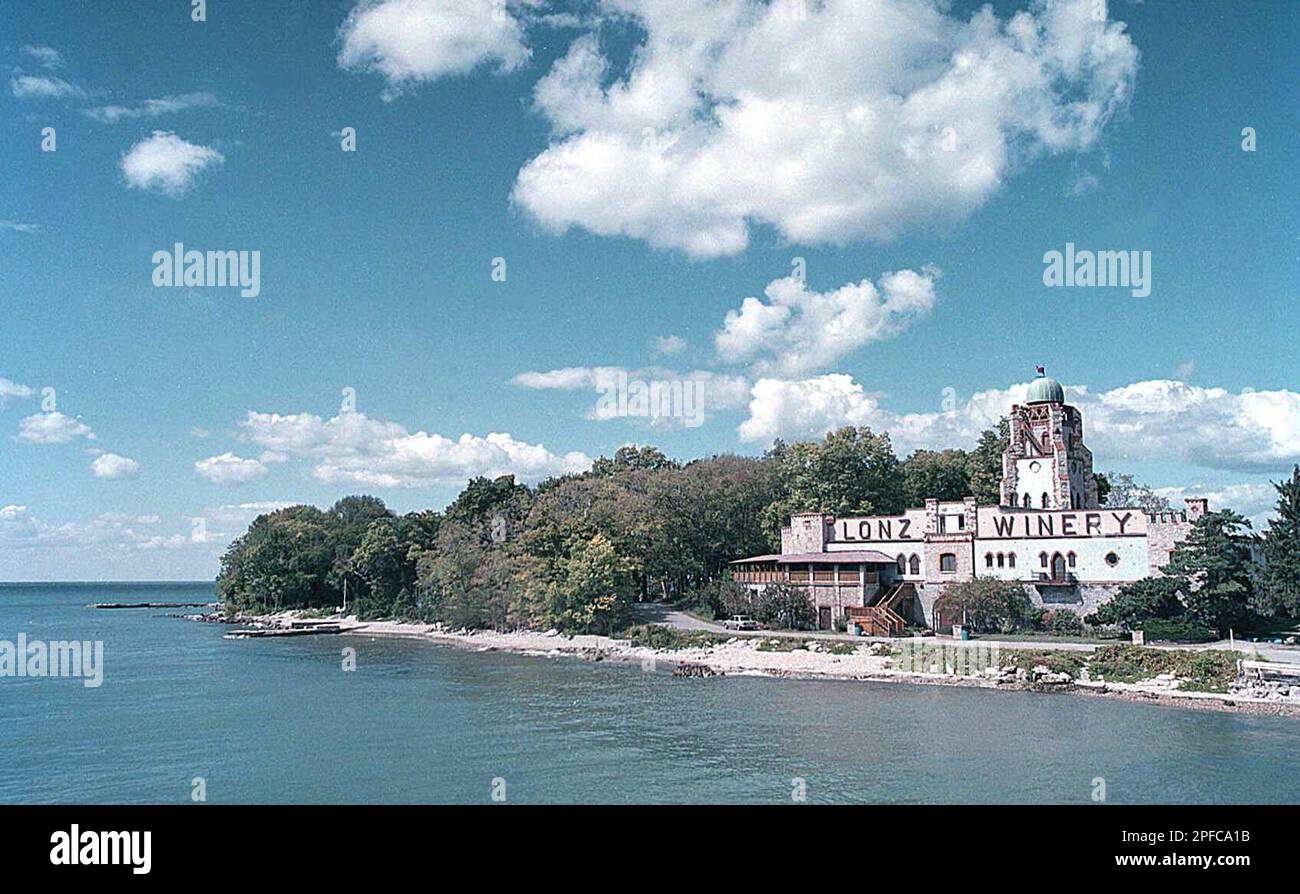 Lonz Winery on Middle Bass Island in Ohio is shown in this Sept. 22 ...