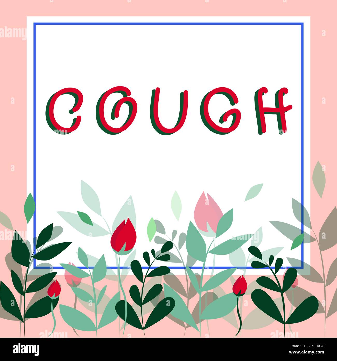 Conceptual display Cough. Business overview sudden expulsion of air ...