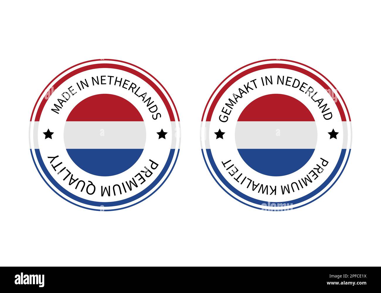 Holland netherlands dutch seal Stock Vector Images - Alamy