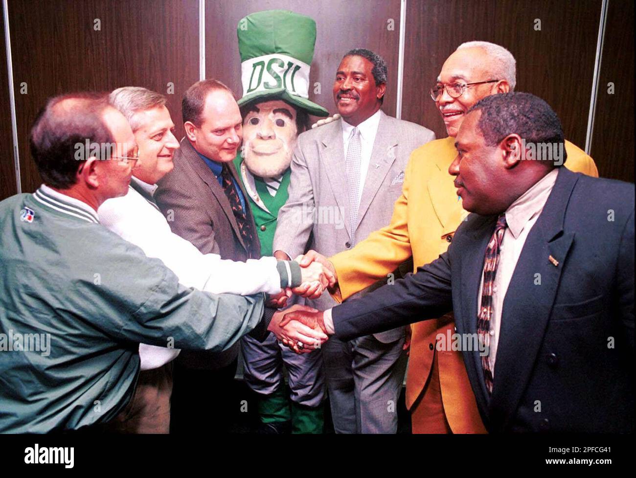 Delta State Women's basketball coach Lloyd Clark, left, Men's ...