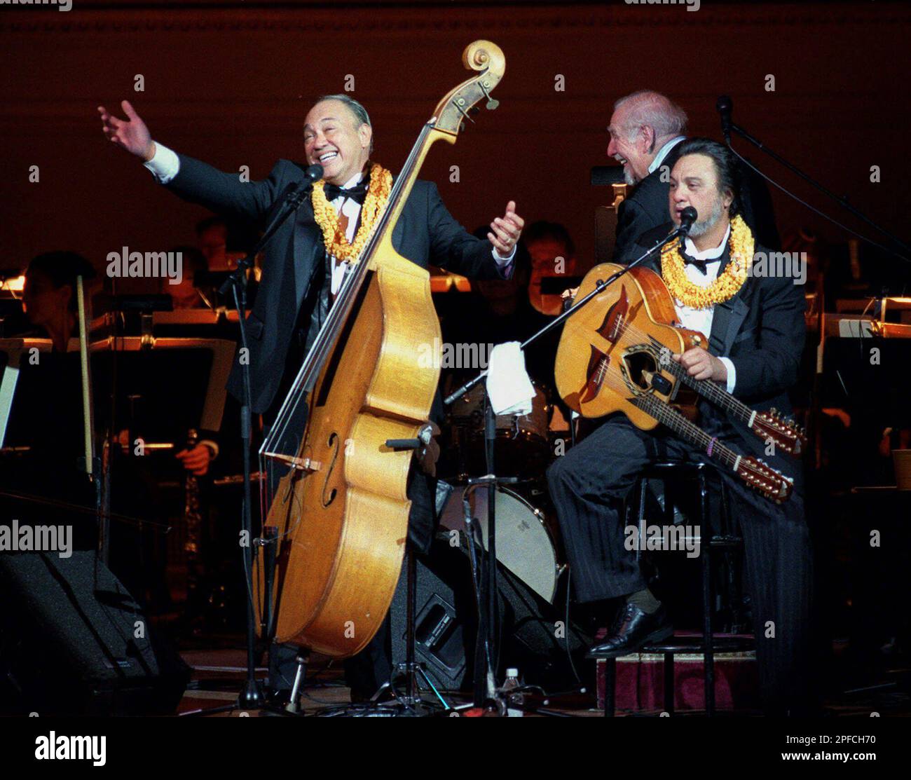 The Brothers Cazimero, Robert, left, and Roland, right, join conductor ...