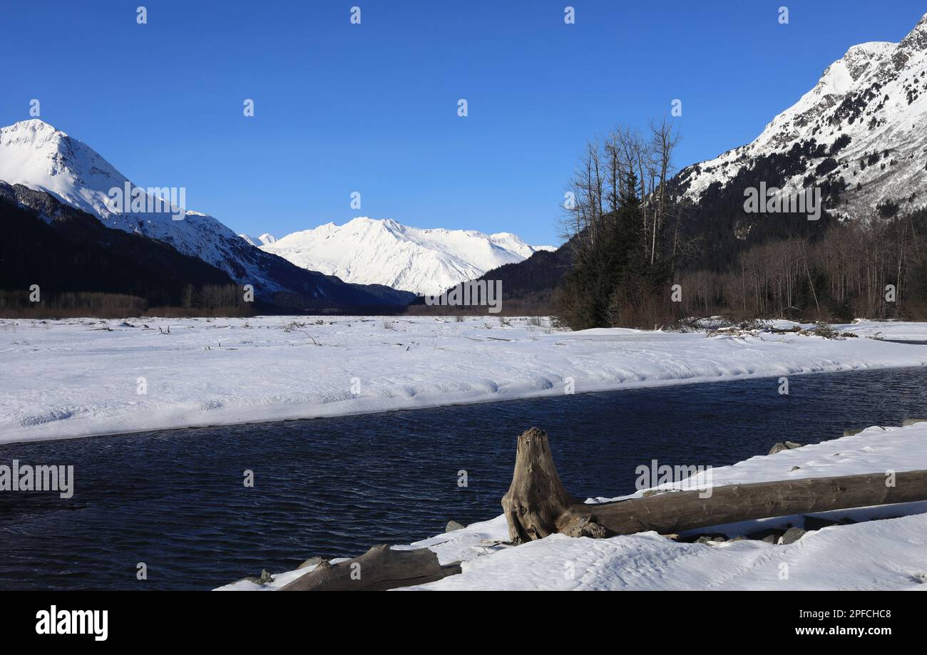 Wintery Resurrection river Stock Photo - Alamy