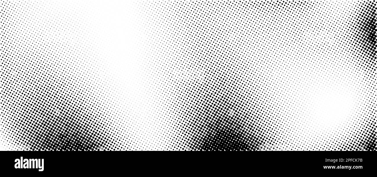 Halftone faded gradient texture. Grunge comic background. White and ...