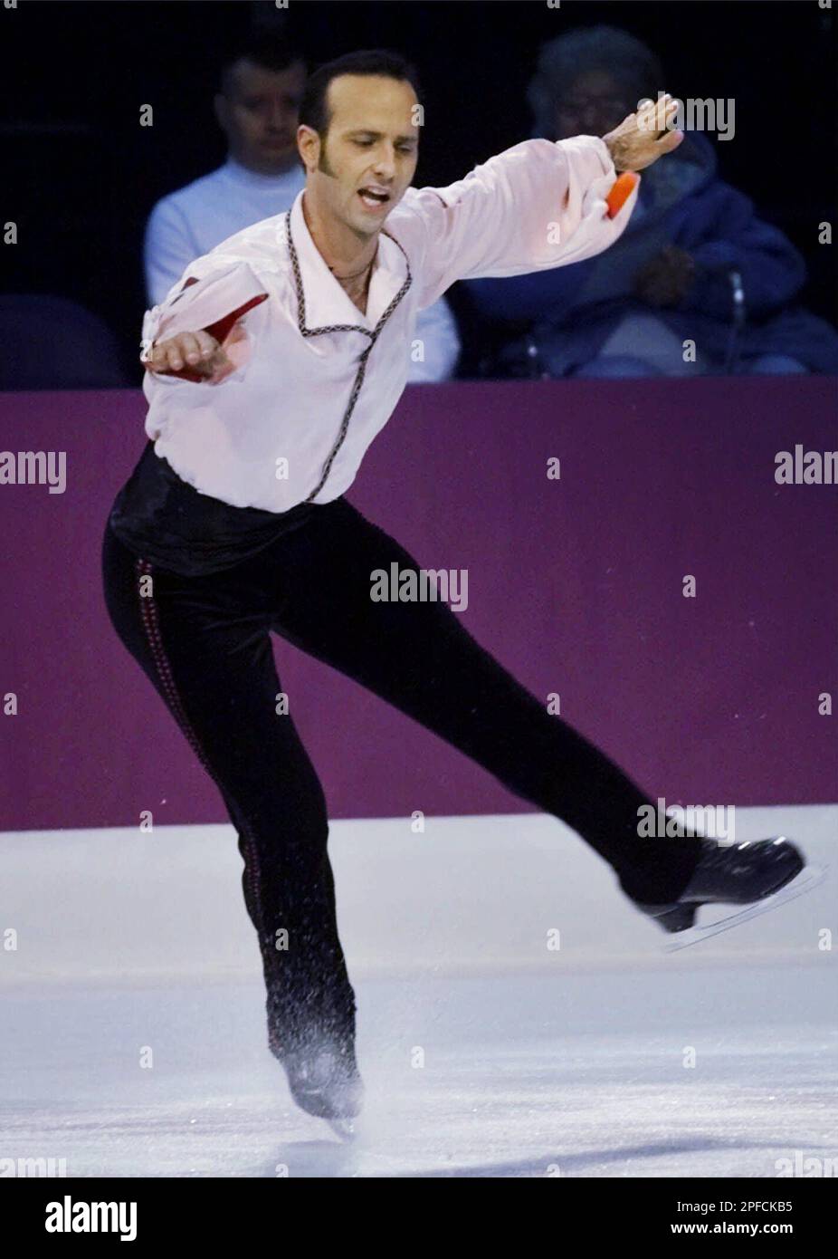 Brian Boitano competes during the men's technical program at the World ...