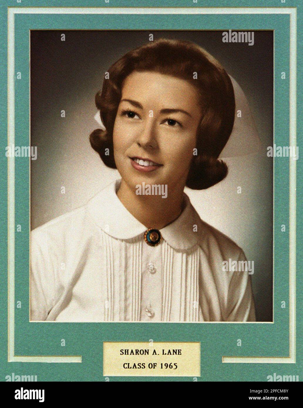 Sharon Lane is shown in this portrait on display at the Aultman ...