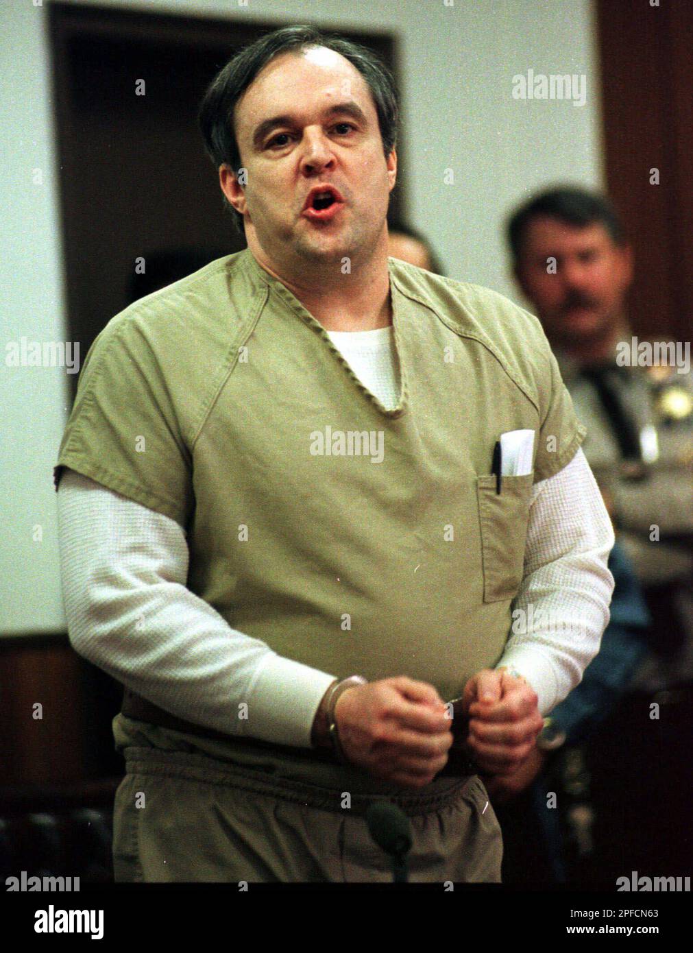 Stephen Simmons speaks out in court during his sentencing in Freehold ...