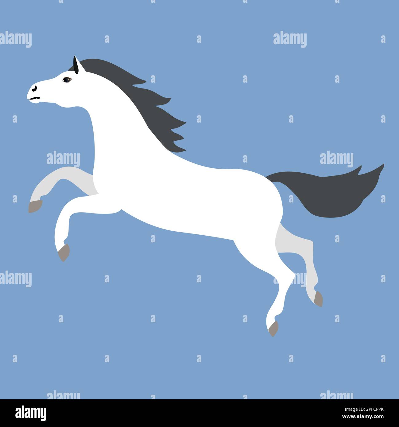 Vector flat horse Stock Vector Image & Art - Alamy