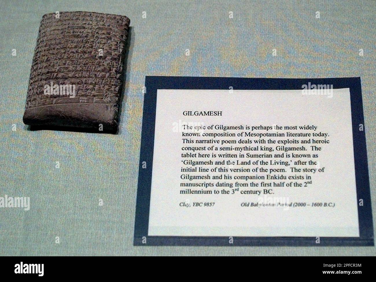 This cuneiform tablet from the Yale Babylonian collection was one of ...