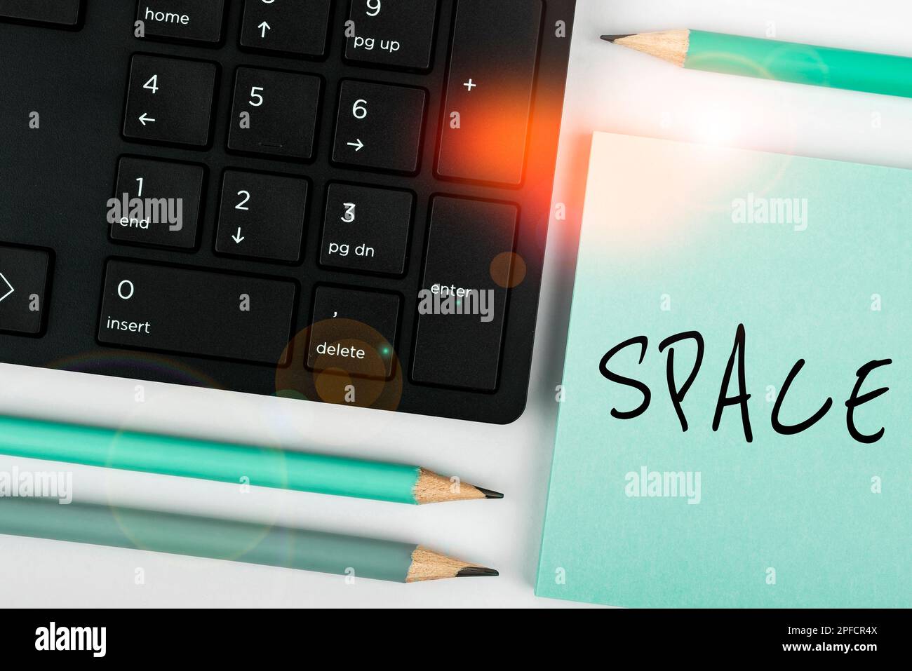 Text sign showing Space. Business approach continuous area or expanse ...