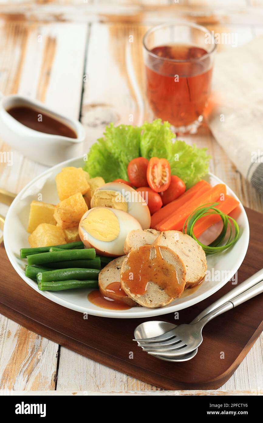 Selat Solo Galantin, Traditional Javanese Indonesian Menu with European ...