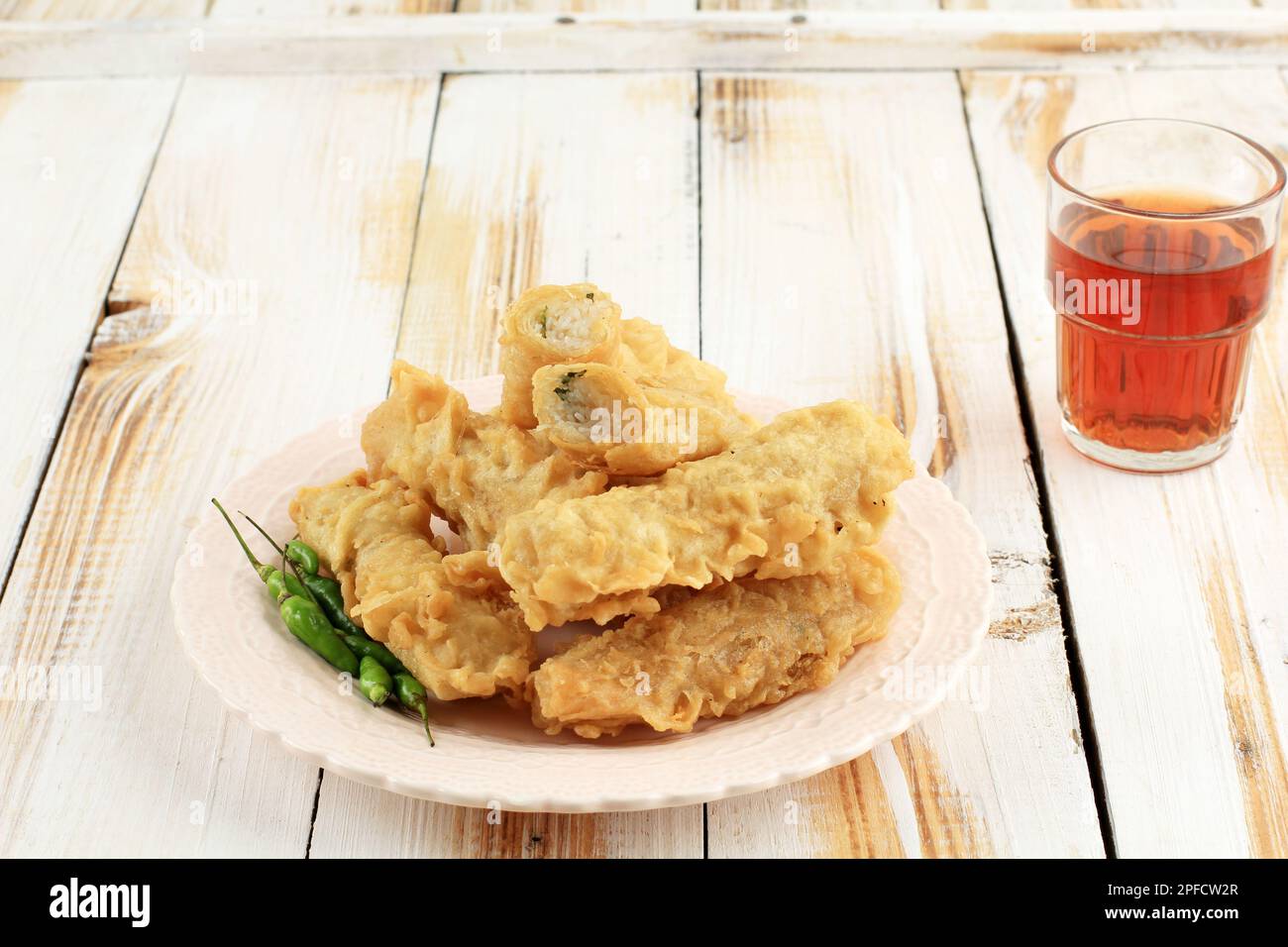 Deep Fried Indonesian Vermicelli Glass Noodle Spring Roll or Karoket ...