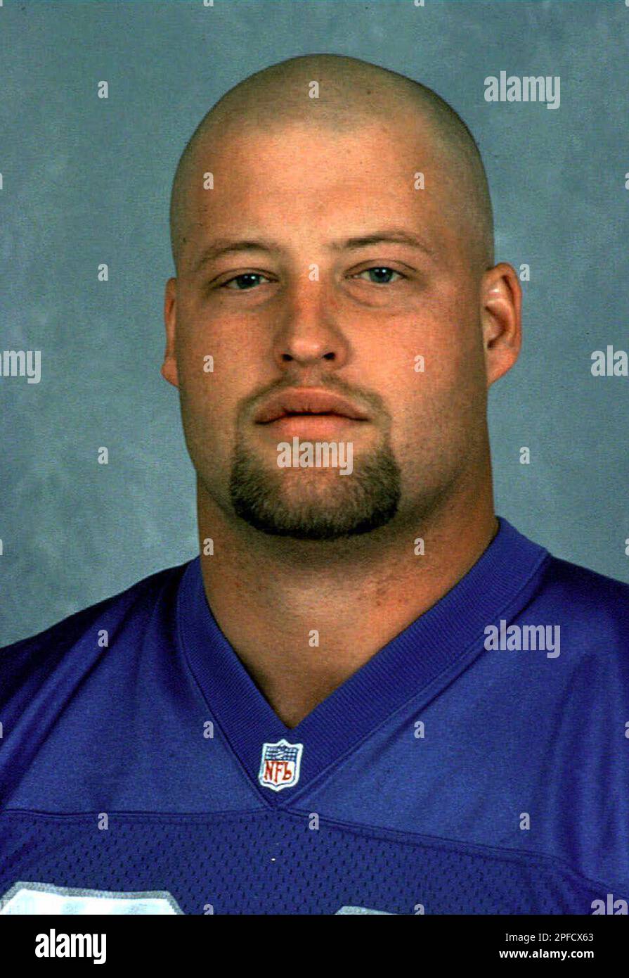 FILE--Detroit Lions center Mike Compton, shown in this 1998 file photo ...