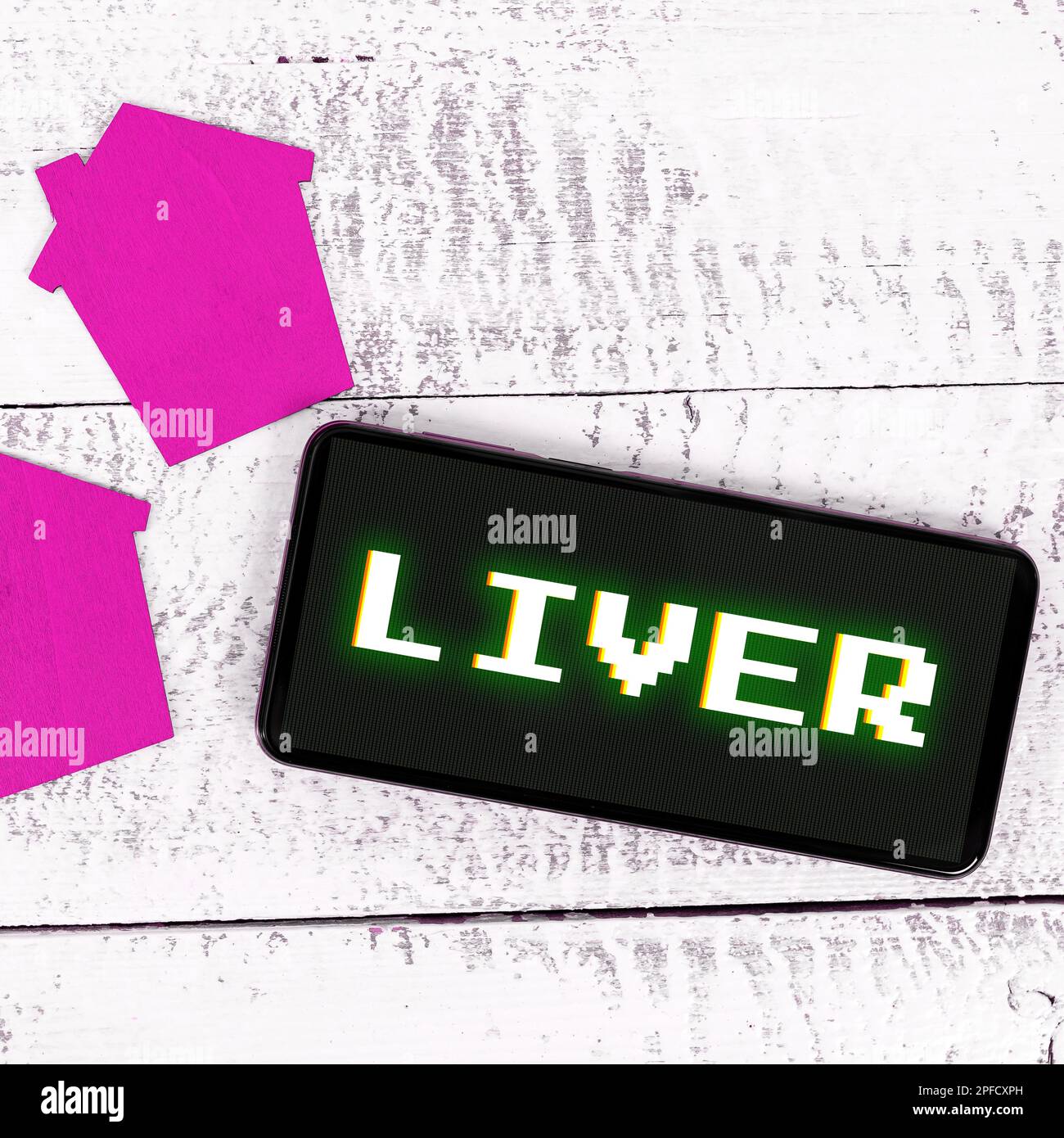 Writing displaying text Liver. Business concept Large lobed glandular ...