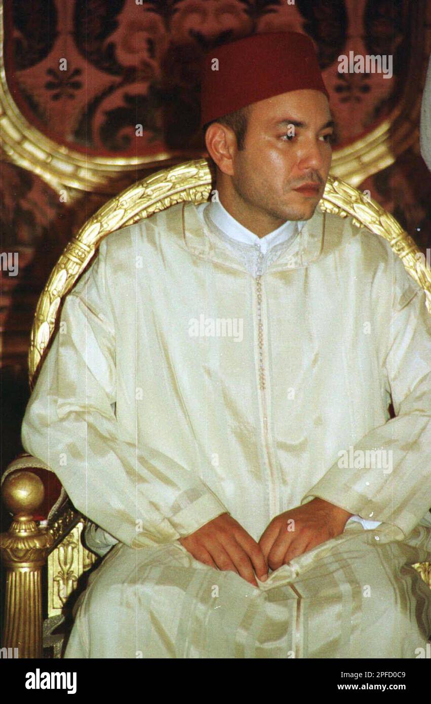 New King of Morocco Sidi Mohamed VI, 35, is enthroned at the Royal ...