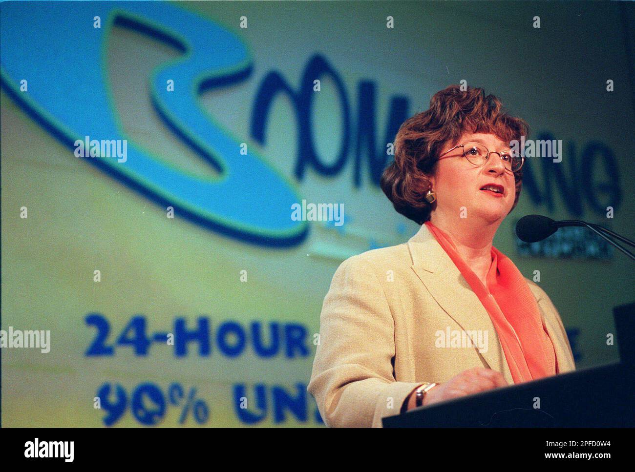 Betty Cohen, president of Cartoon Network, introduces Turner Network's ...